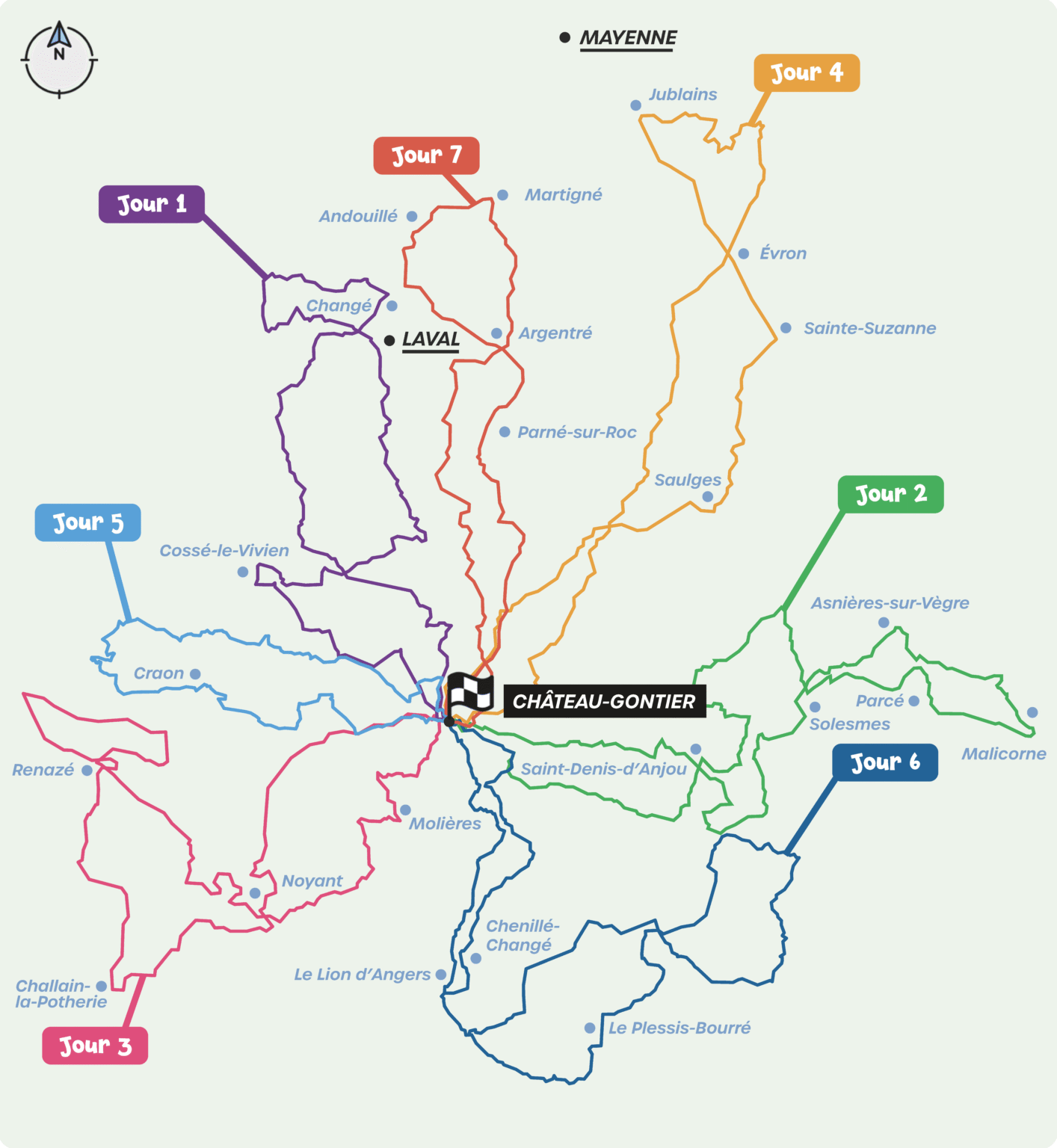 Le programme… 1er aperçu ! – Semaine Fédérale Cyclotourisme 2026 ...